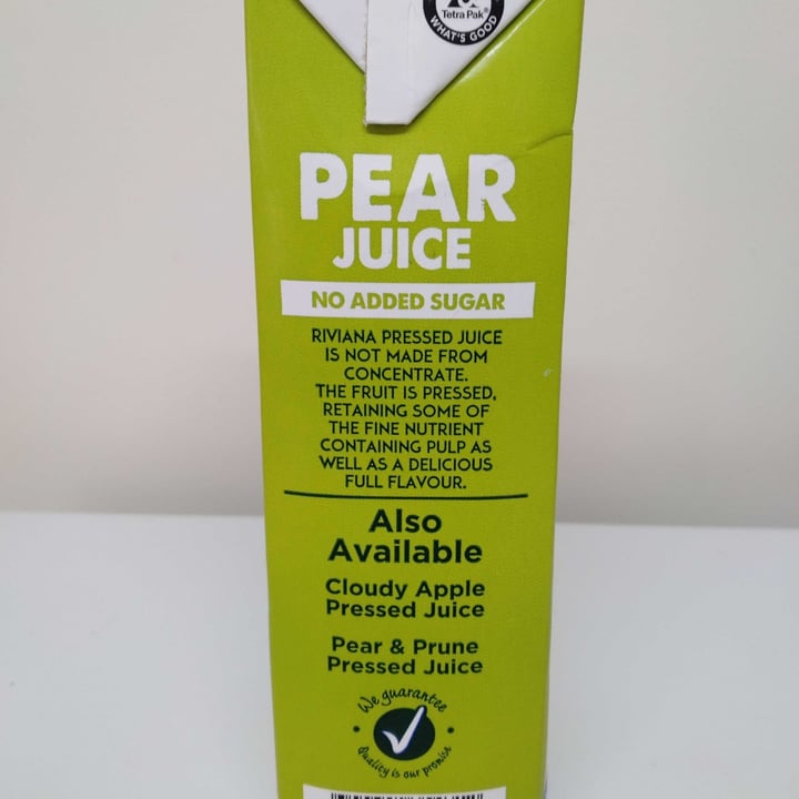 Riviana Food Service Pear Juice Review | abillion