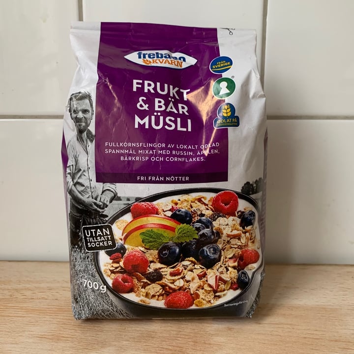 Frebaco kvarn Frukt & bär müsli Review | abillion