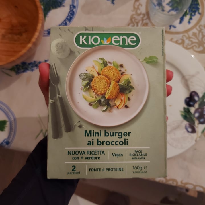 Kioene Mini Burger Ai Broccoli Review | abillion