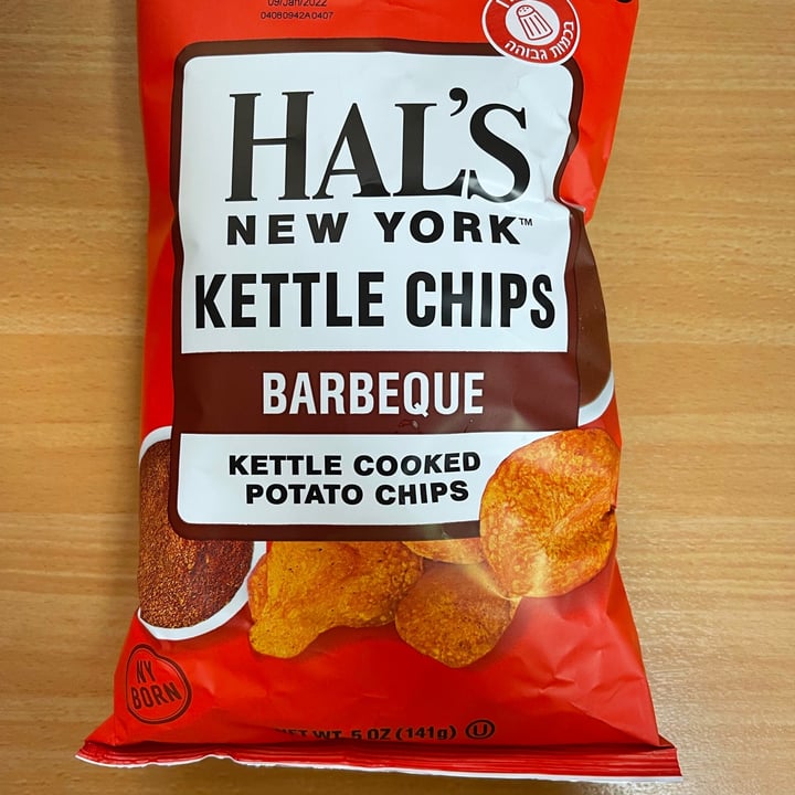 Hal’s New york Kettle chips Barbeque flavor Review | abillion