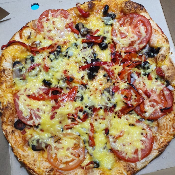 Telepizza Tàrrega, Spain Pizza Campesina vegis Review | abillion