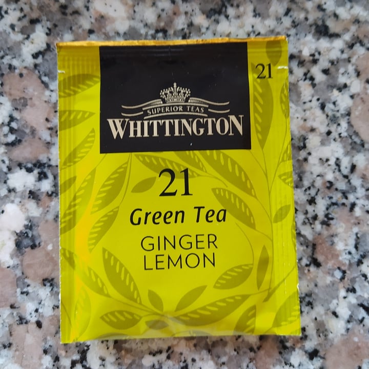 Whittington Ginger Lemon - Green Tea Review | abillion