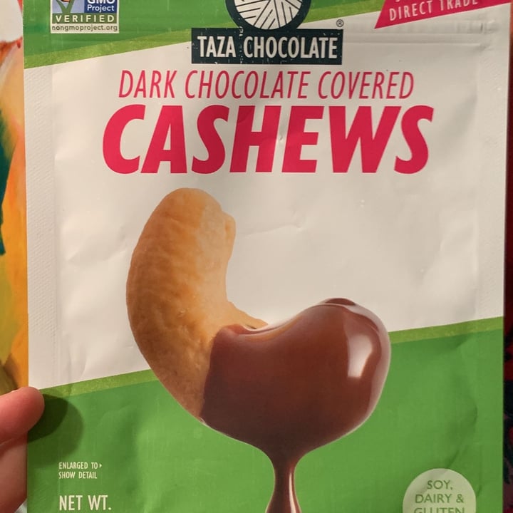 Taza Chocolate Dark Chocolate Covered Cashews Review Abillion