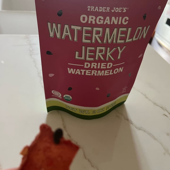 Trader Joe's Organic Watermelon Jerky Review | abillion