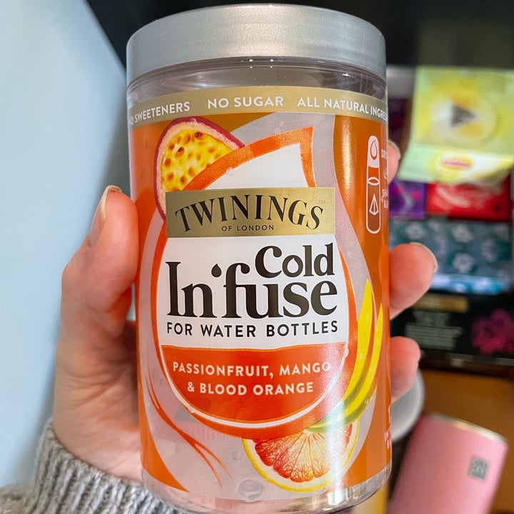 Twinings Passion fruit, mango and blood orange cold infuse bags Review ...