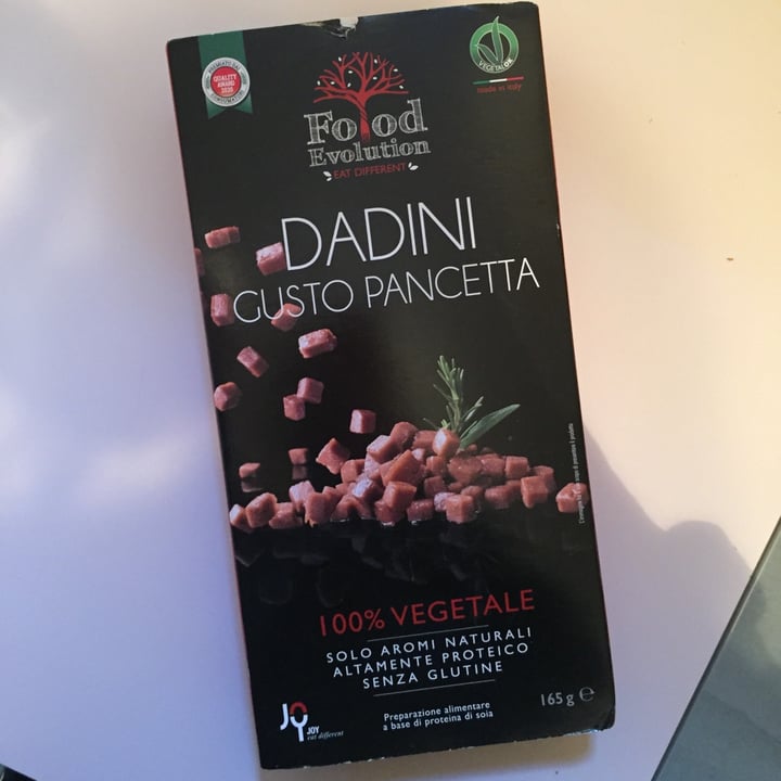 Food Evolution Dadini Gusto pancetta Review | abillion