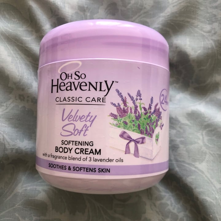 Oh So Heavenly Velvet soft body cream Review | abillion