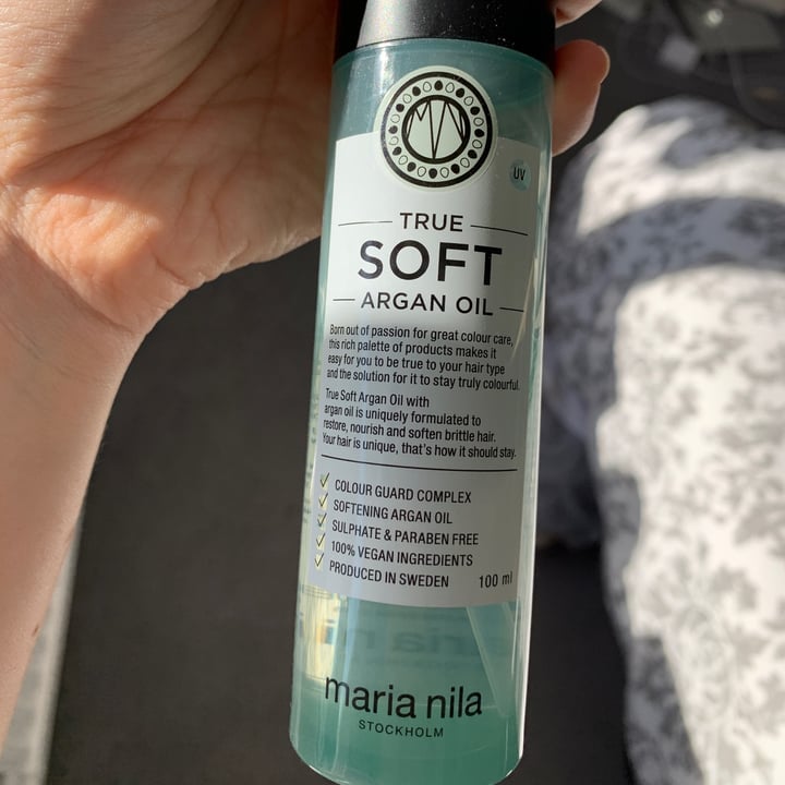 Maria Nila Argon oil Review | abillion