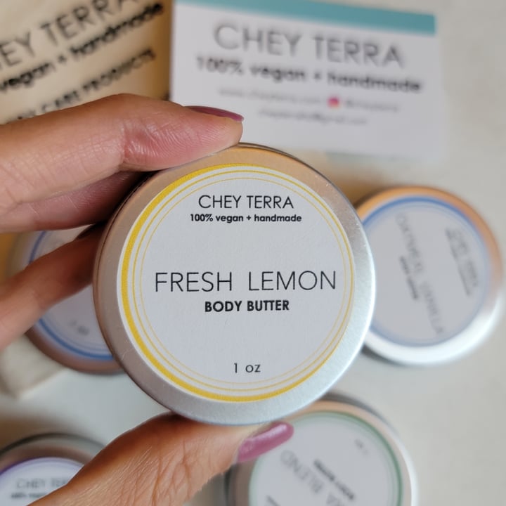 Chey Terra Fresh Lemon Body Butter Review | abillion
