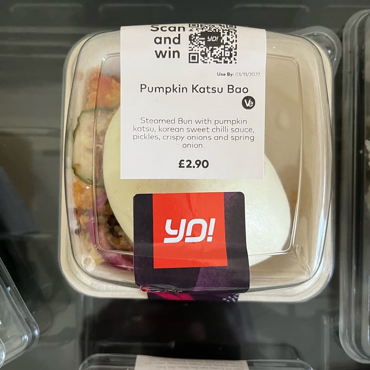 Yo! Vegan Sushi Pumpkin Katsu Bao Review | abillion