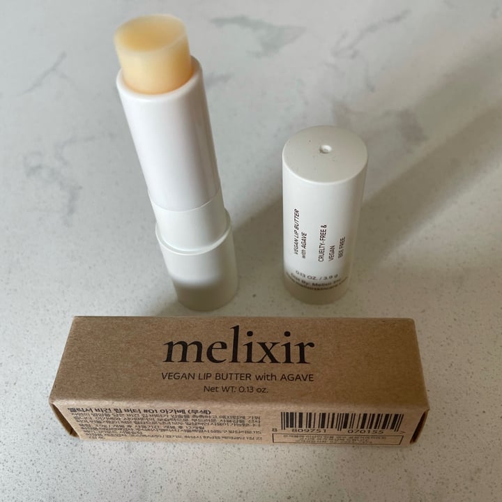 Melixir Vegan Lip Butter With Agave Review | abillion