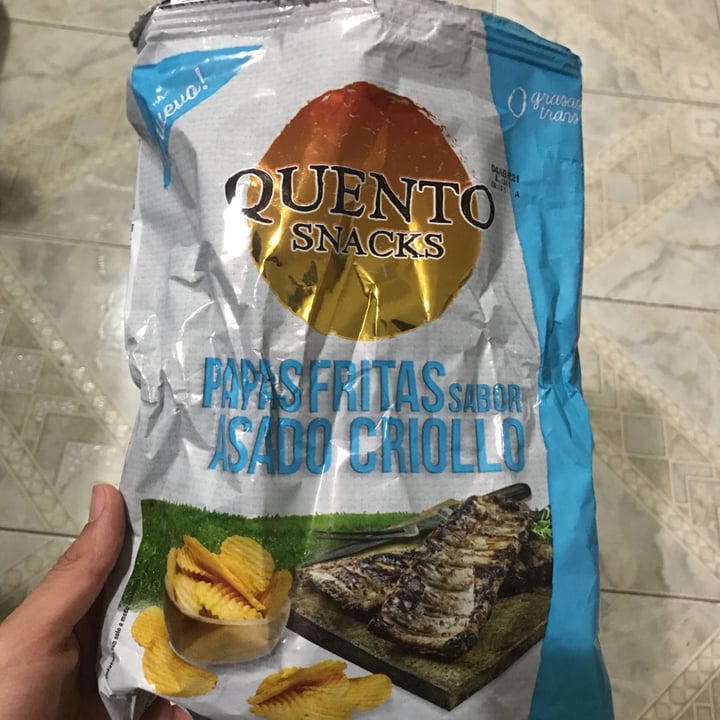 Quento Snacks Papas fritas sabor asado criollo Review | abillion