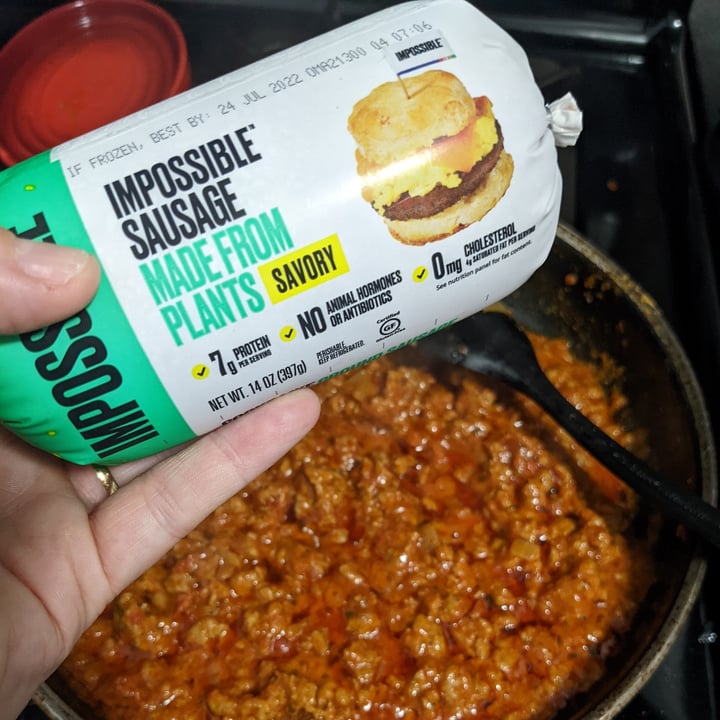 Impossible Foods Impossible Sausage (Ground Savory) Review | abillion