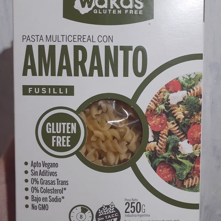 Wakas Pasta Multicereal con Amaranto Review | abillion