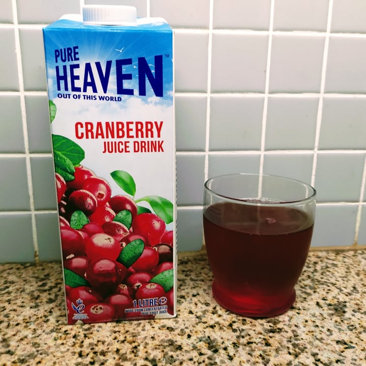 Pure heaven Cranberry Juice Review | abillion