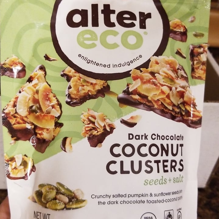 Alter Eco Dark Chocolate Coconut Clusters Review | abillion