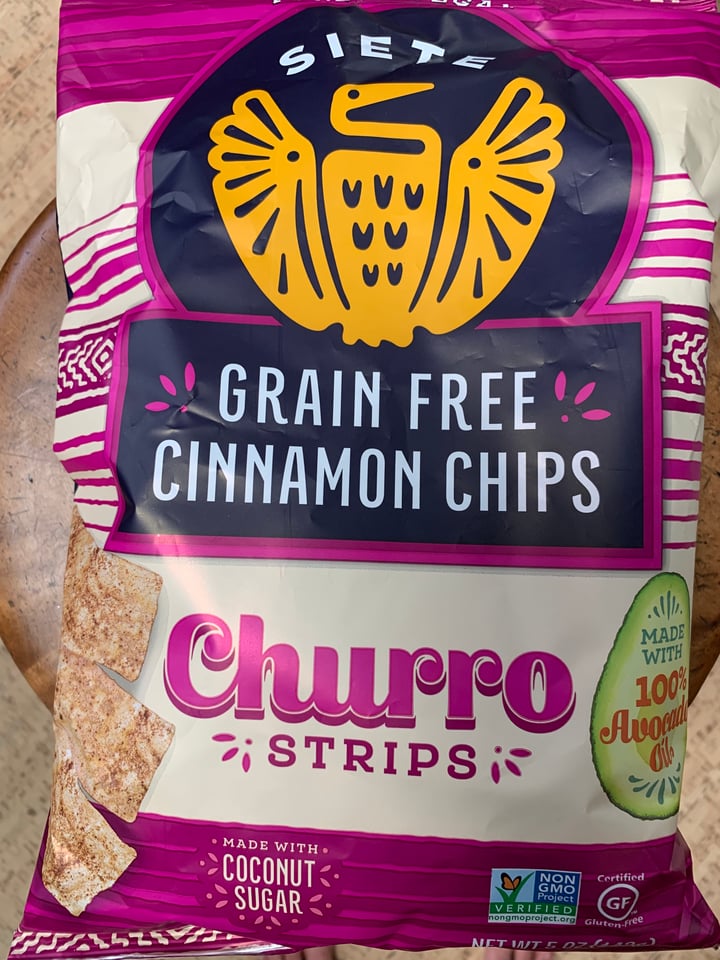 Siete Grain Free Cinnamon Churro Strips Review | abillion