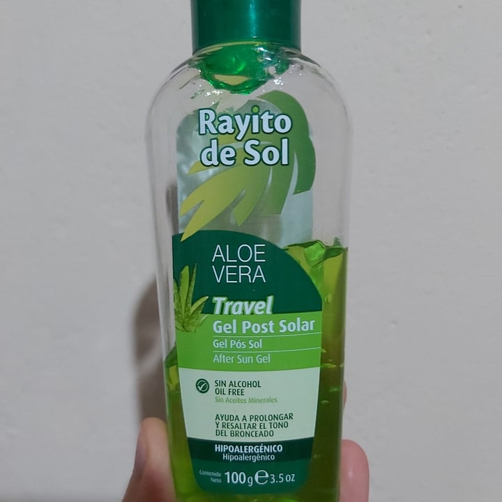Rayito de Sol Post Solar Gel Aloe Vera Review | abillion
