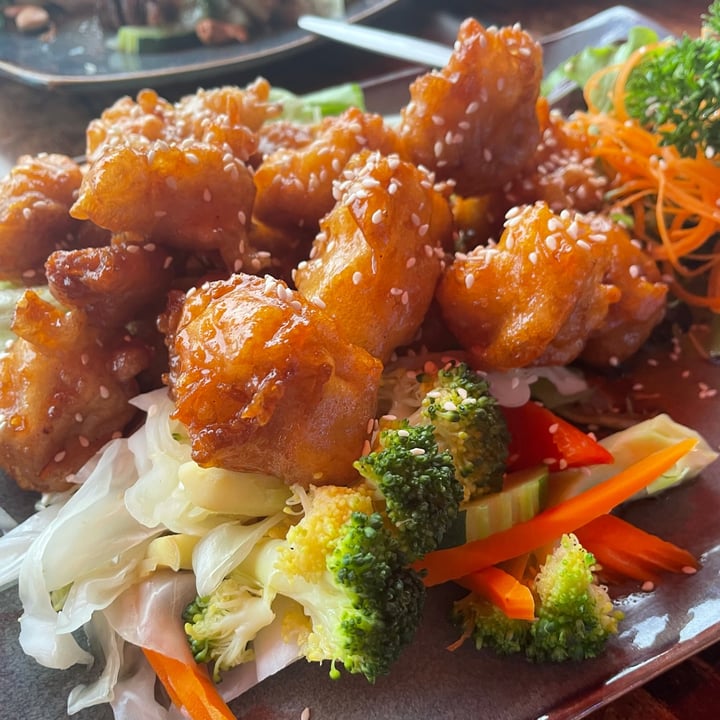 U-TONG Thai Vegan Restaurant Clayfield, Australia Honey chick’n Review ...