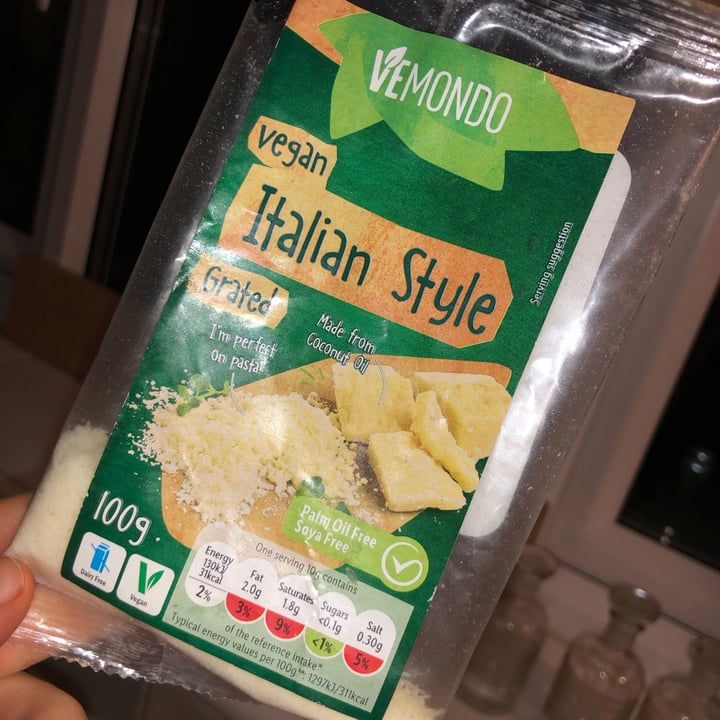 Vemondo Vegan Italian Style Grated Review | abillion