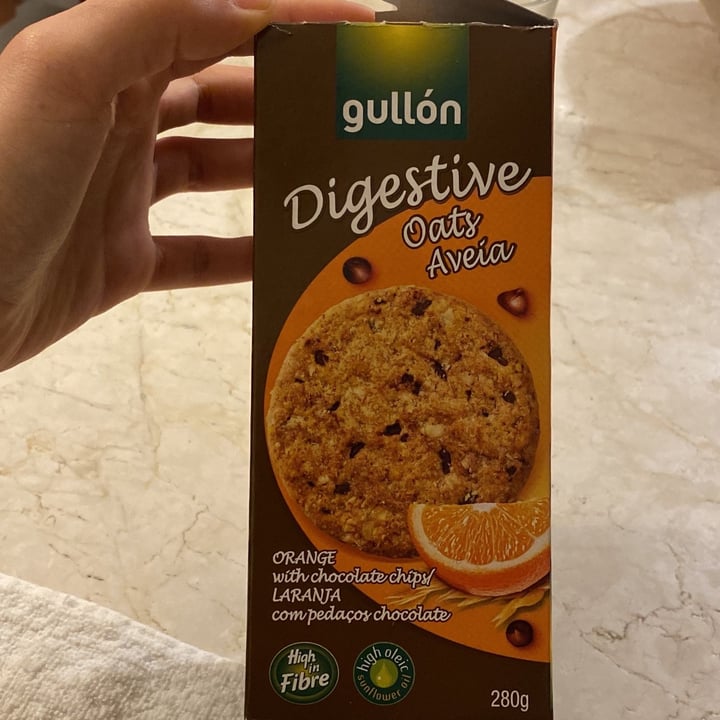 Gullón Digestive oats orange with chocolate chips Review | abillion