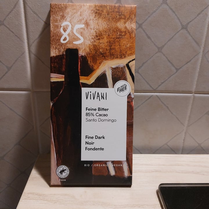 Vivani Feine Bitter 85% Cacao Santo Domingo Review | abillion