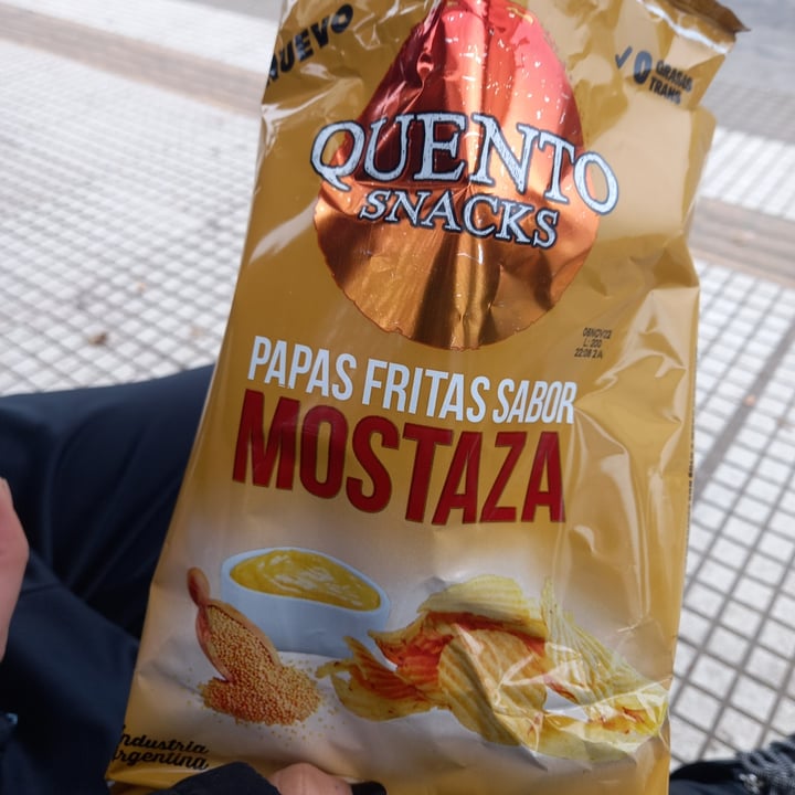 Quento Snacks Papas fritas sabor mostaza Review | abillion