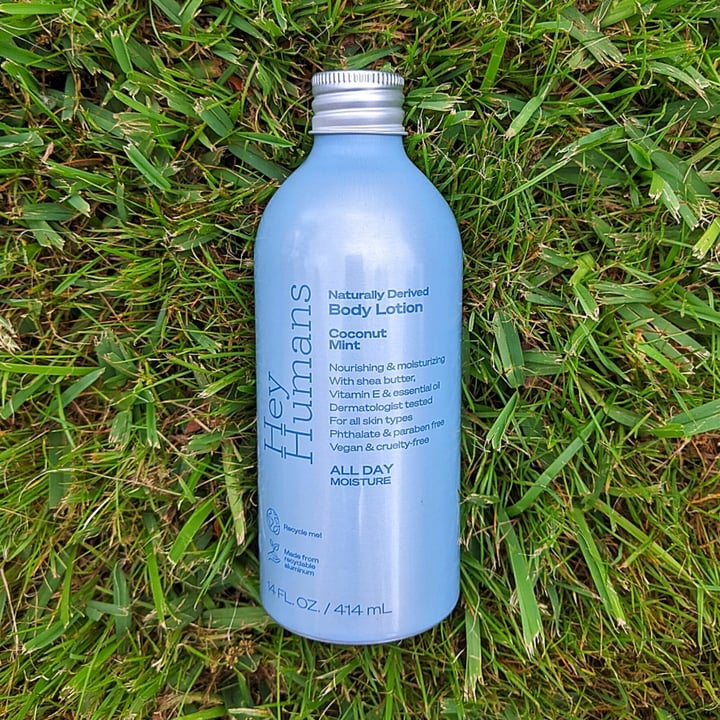 Hey Humans Coconut Mint Body Lotion Review | abillion