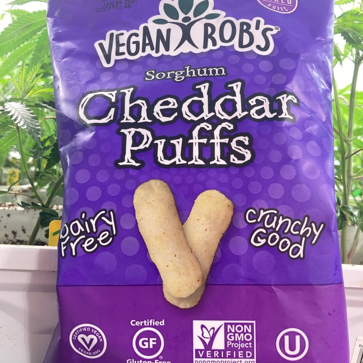 Vegan Rob's Cheddar Puffs Review | abillion