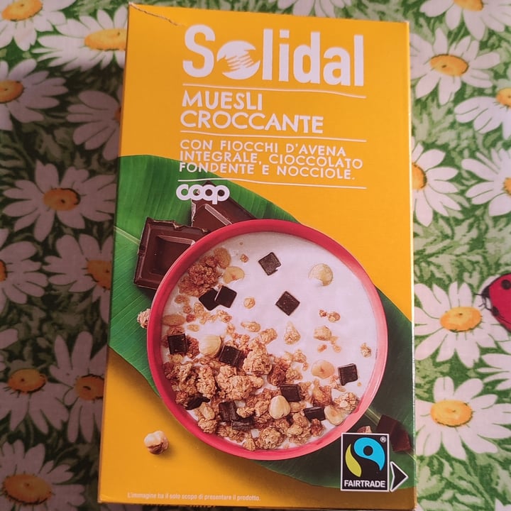 Solidal coop Muesli Croccante Fiocchi D'avena Cioccolato E Nocciole ...