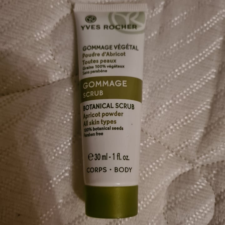 Yves rocher Gommage Scrub botanical Review | abillion