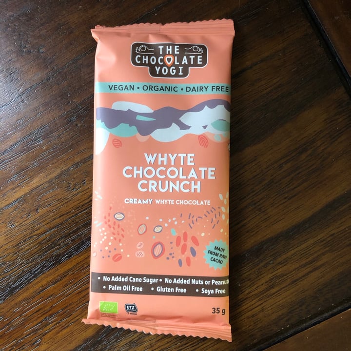 The Chocolate Yogi Whyte Chocolate Crunch Review | abillion