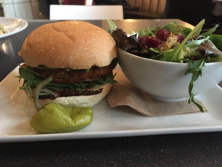 The Point UBC, Vancouver, Canada Veggie Burger Review | abillion