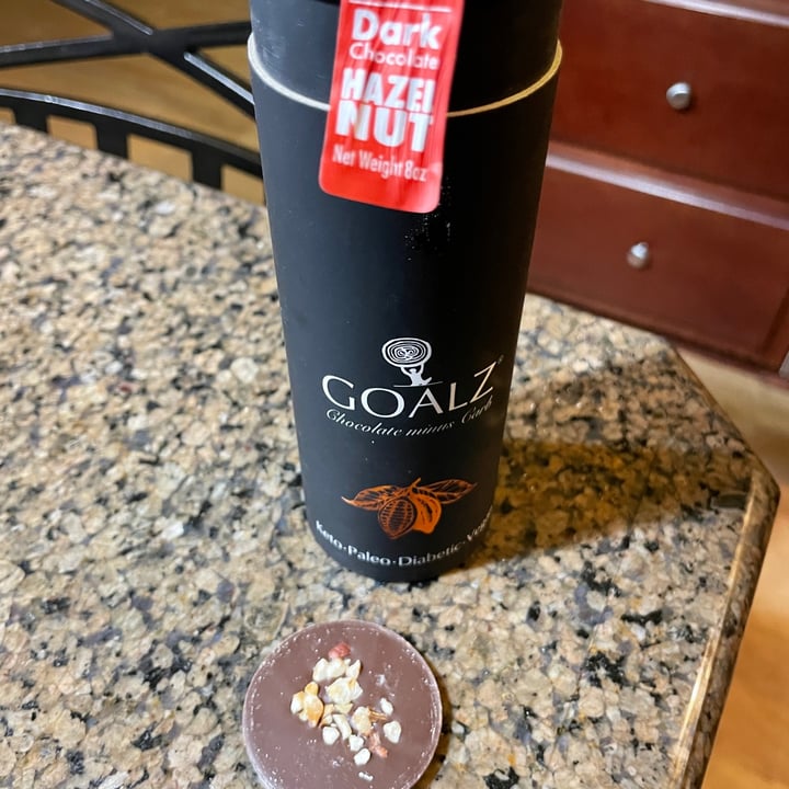 goalz dark keto chocolate with roasted hazelnuts Review | abillion