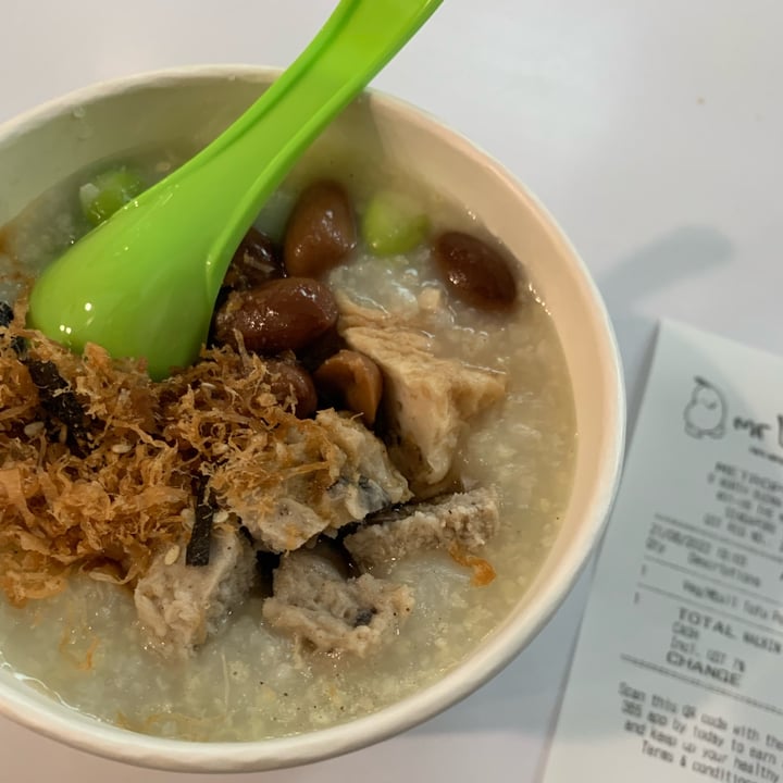 Mr Bean Downtown Core, Singapore vegetarian Porridge Review | abillion