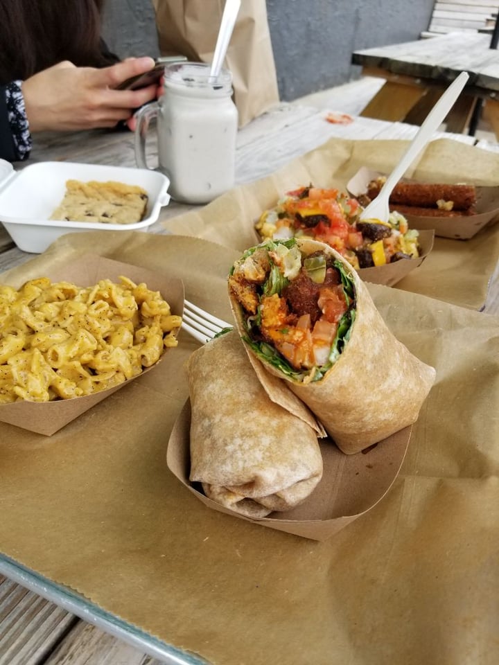 Eden Burger South Campus, Columbus, United States Buffalo Wrap Review ...