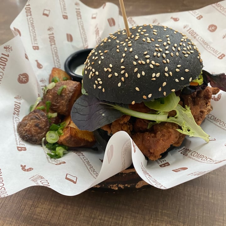 Genius Central Singapore Outram, Singapore Vegan Zinger Burger Review ...