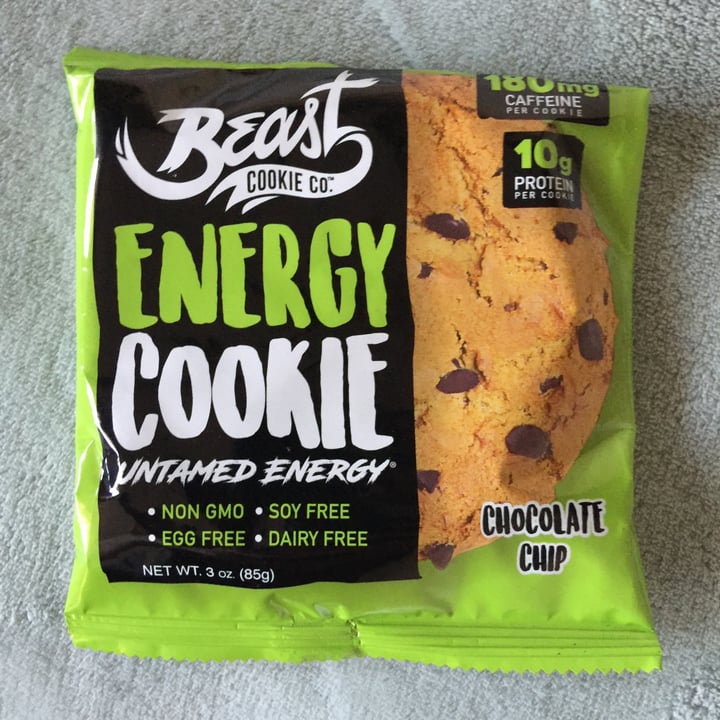 Beast Cookie Co. Chocolate Chip Energy Cookie Review | abillion