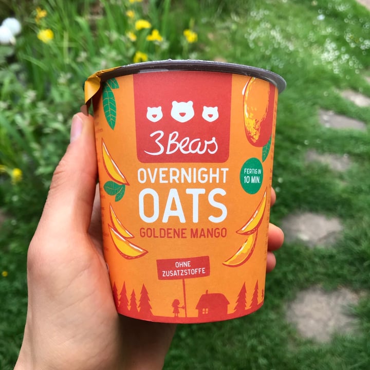 3 Bears Overnight Oats Goldene Mango Review | abillion