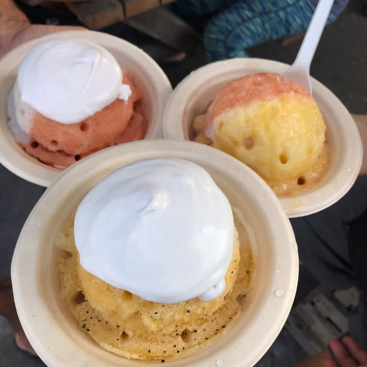 Kula Shave Ice Hilo, United States Shave ice with haupia and condensed ...