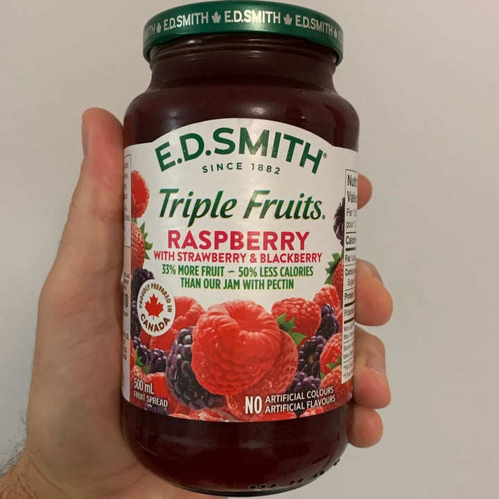 E.D. Smith Triple Fruits - Raspberry with Strawberry & Blackberry ...