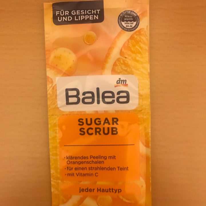 Balea Sugar scrub Review | abillion