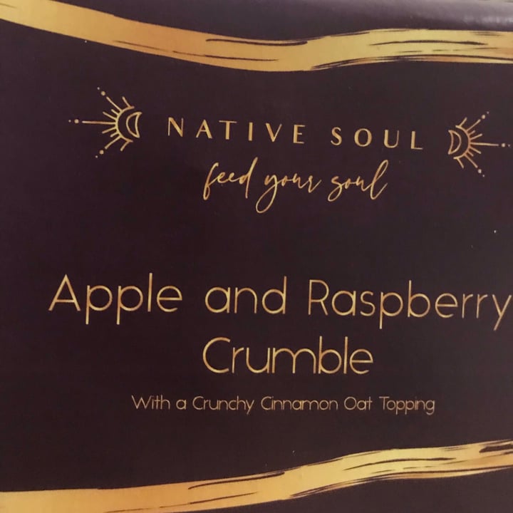 Native Soul Apple and Raspberry Crumble Review | abillion
