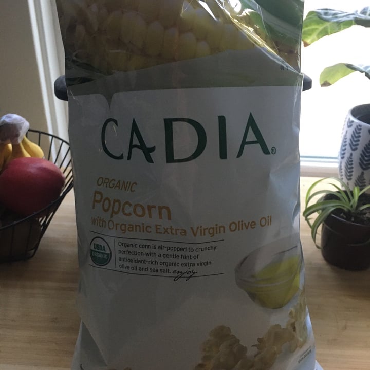 Cadia Organic Olive Oil Popcorn Review | abillion