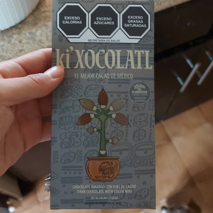Ki’ Xocolatl Chocolate Amargo Con Nibs Review | abillion