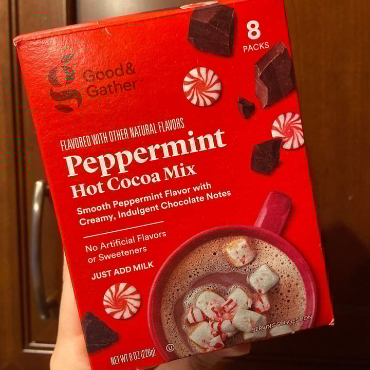 Good & Gather Peppermint Hot Cocoa Review | abillion