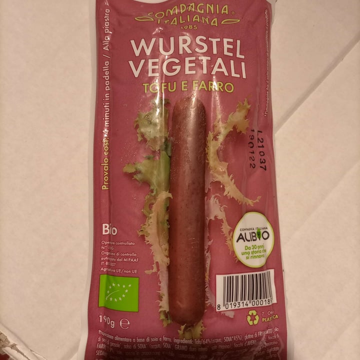 Compagnia Italiana Wurstel Tofu e Farro Review | abillion