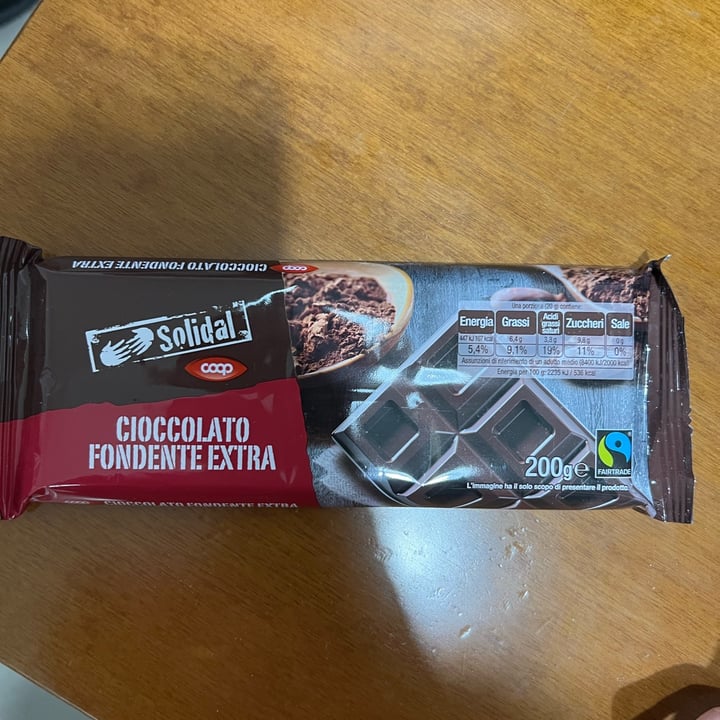 Solidal coop Cioccolato Fondente Extra Review | abillion