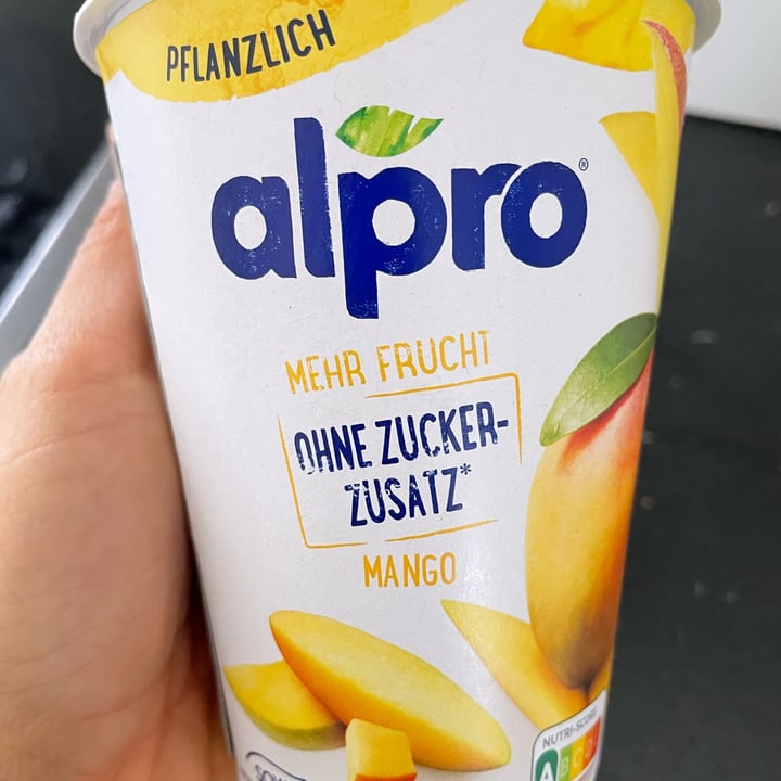 Alpro Mango Yogurt No Added Sugars Review | abillion
