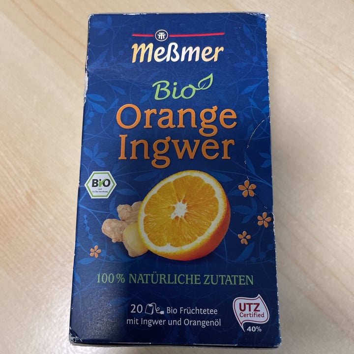 Meßmer Orange Ginger Tea Review | abillion